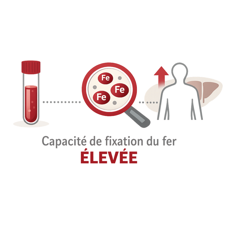 Capacité totale de fixation du fer élevée : Causes -AI DiagMe
