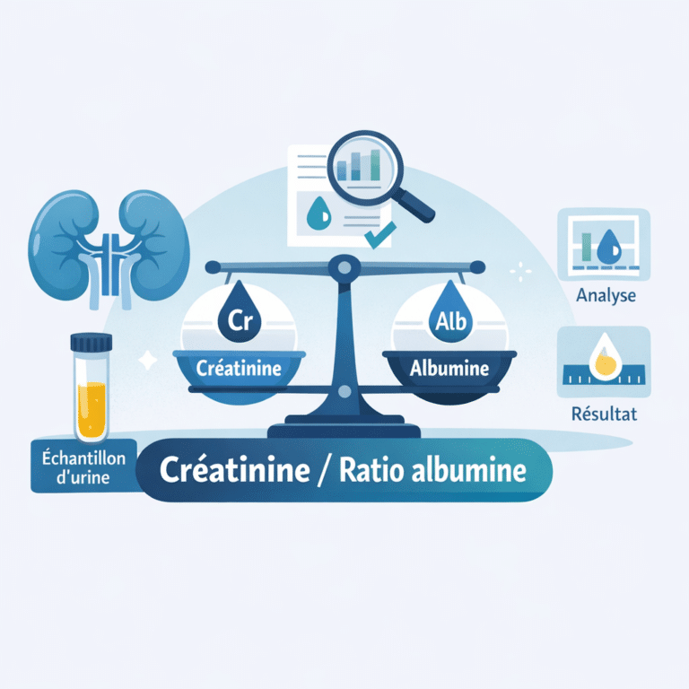 Ratio albumine/créatinine : décoder le RAC - AI DiagMe